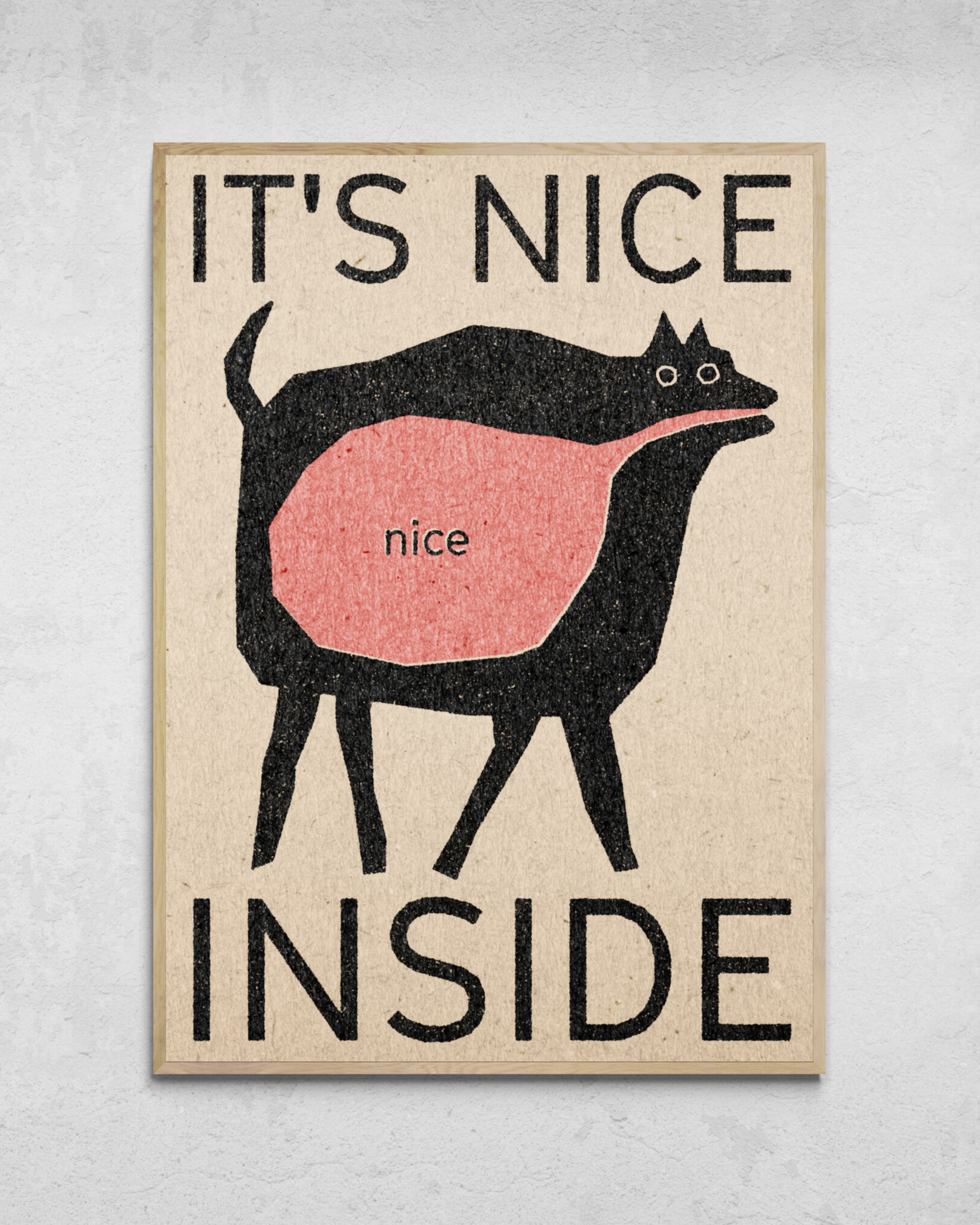 "It's Nice Inside" Print – Tuyo.Art